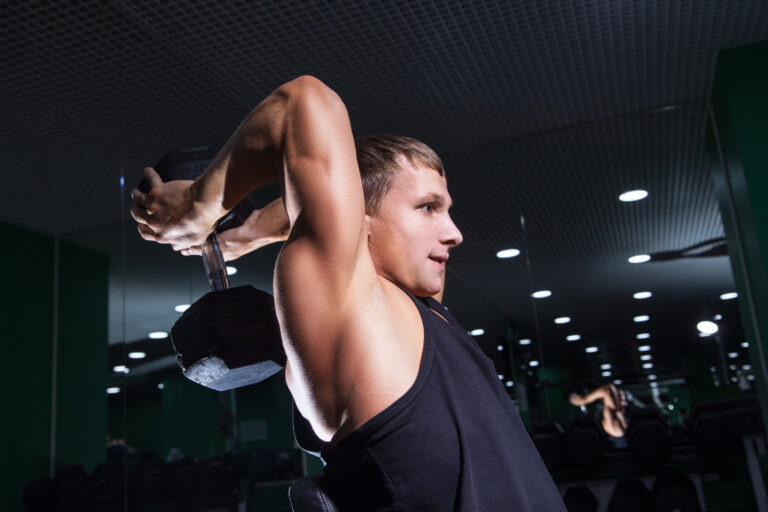 30 Minute Tricep Workout with Dumbbells - StrengthFromScratch